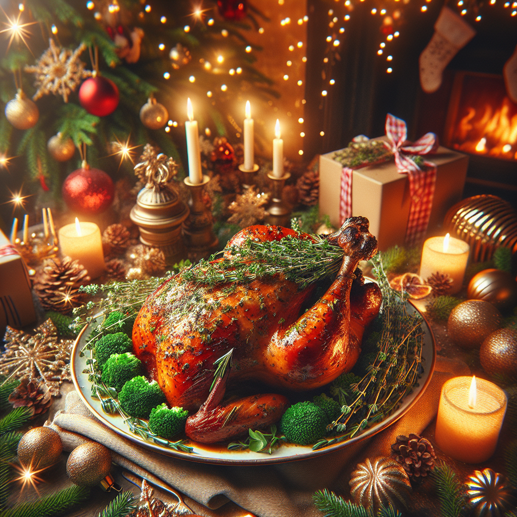 Chester Natalino Com Ervas: A Receita Perfeita Para Sua Ceia